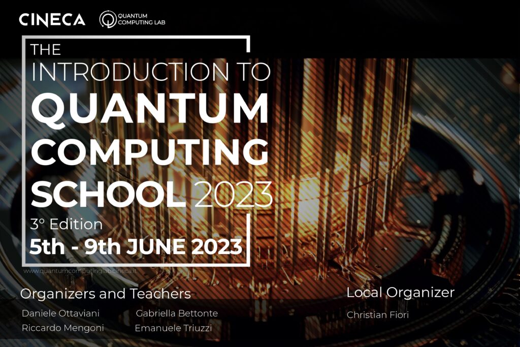 CINECA Introduction to Quantum Computing School | CINECA Quantum Computing Lab